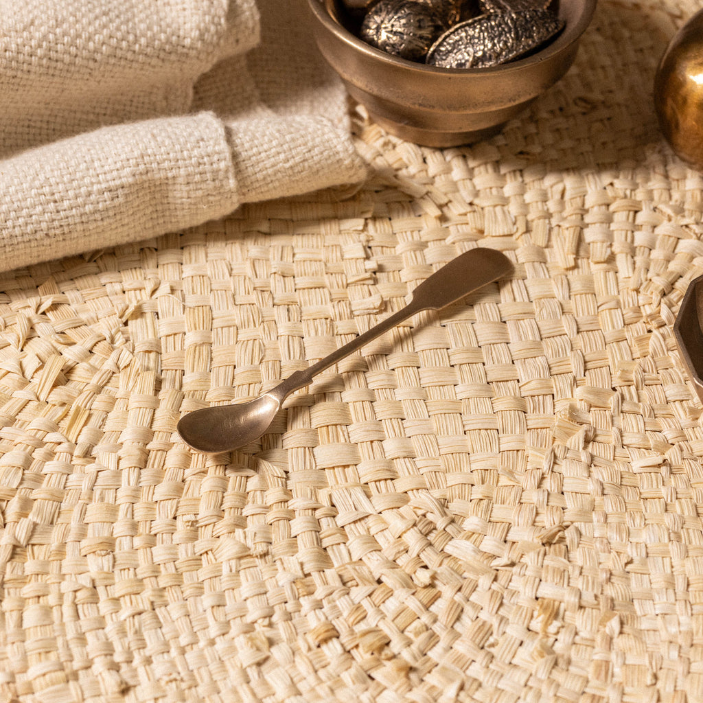 Handcrafted Salt Spoon | Available in Elegant Bronze or Silver – G W Lunt