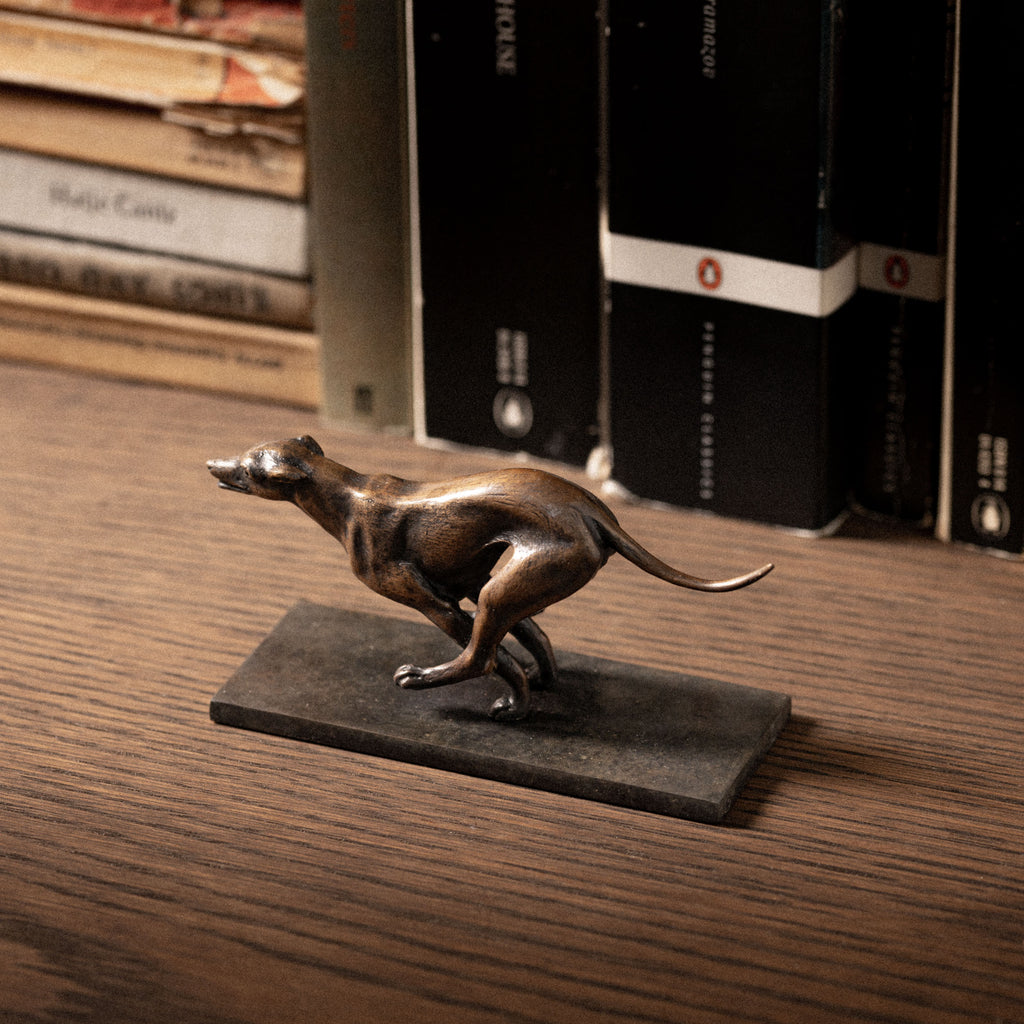 Whippet Sculpture | Handmade Decorative Bronze Dog Figures – G W Lunt