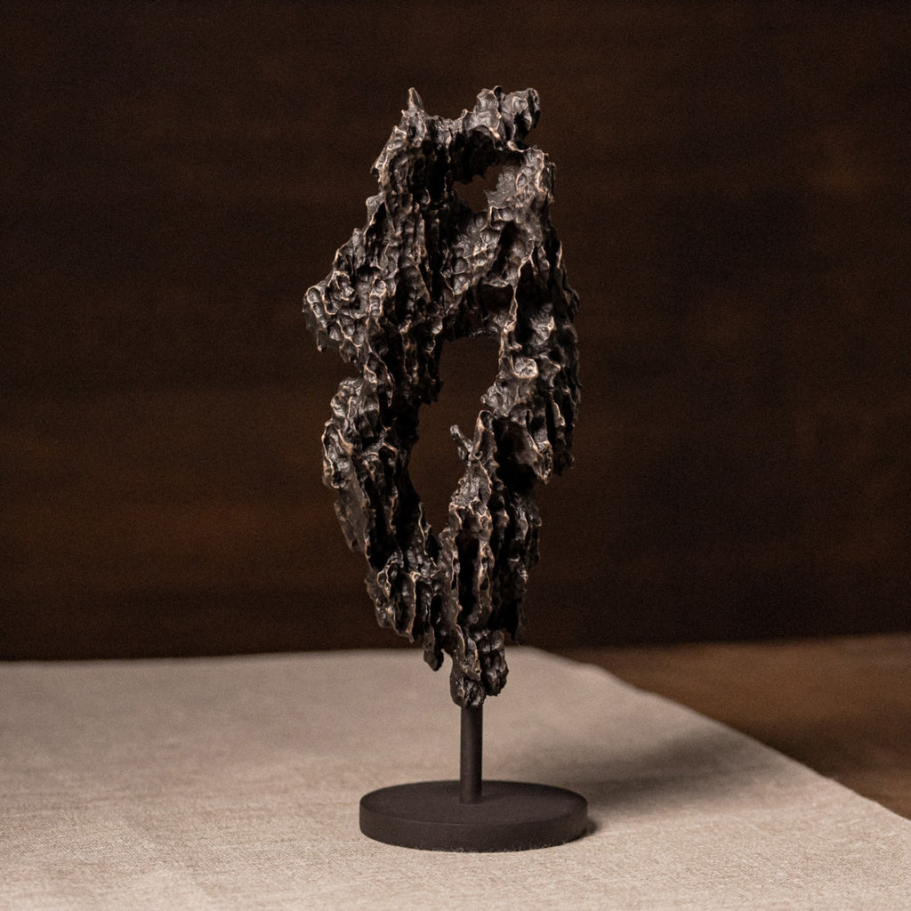 Scholar's Rock: Bronze Sculpture for Interior Design – G W Lunt